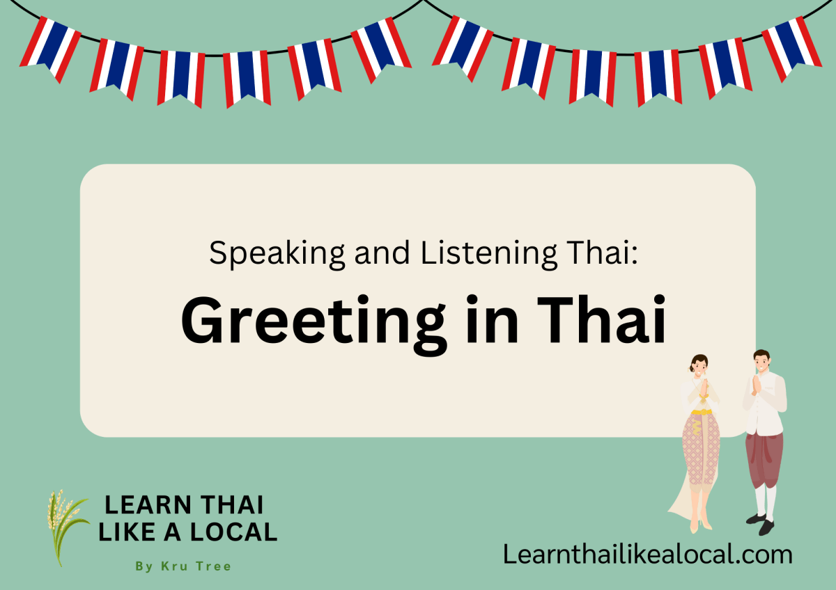 Learn how to greet in Thai – Learn Thai Like a Local